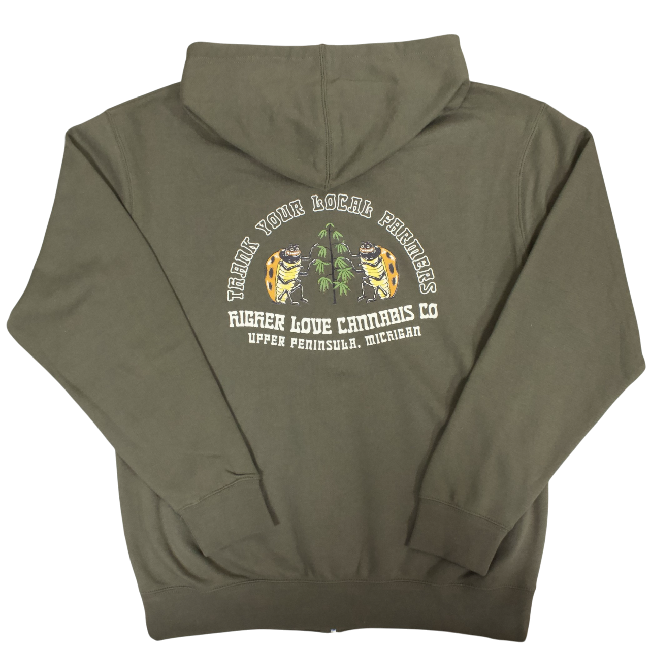 Ladybug Zip-Up – Higher Love Merch