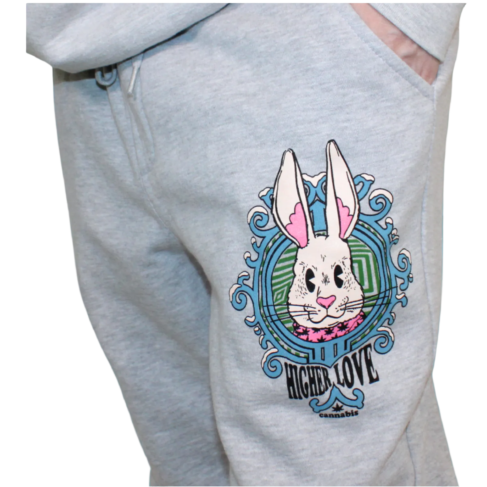 Winter Rabbit Sweatpants – Higher Love Merch